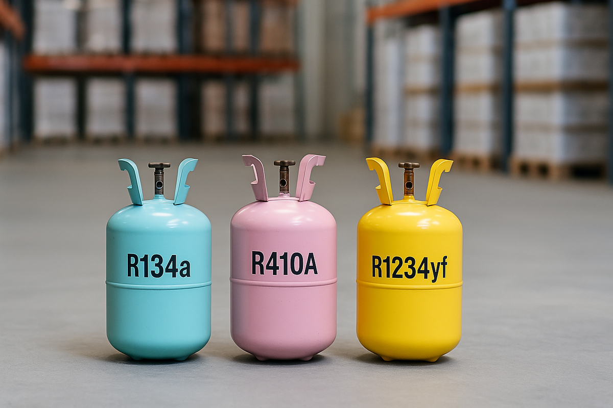 Freon Types: Complete Guide to R134a, R410A, R1234yf & Where to Buy