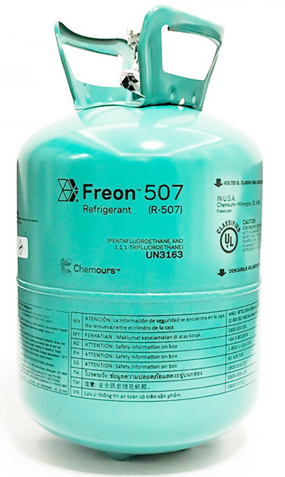 R-507 Refrigerant 25lb - R-22 - Refrigerants Center, inc
