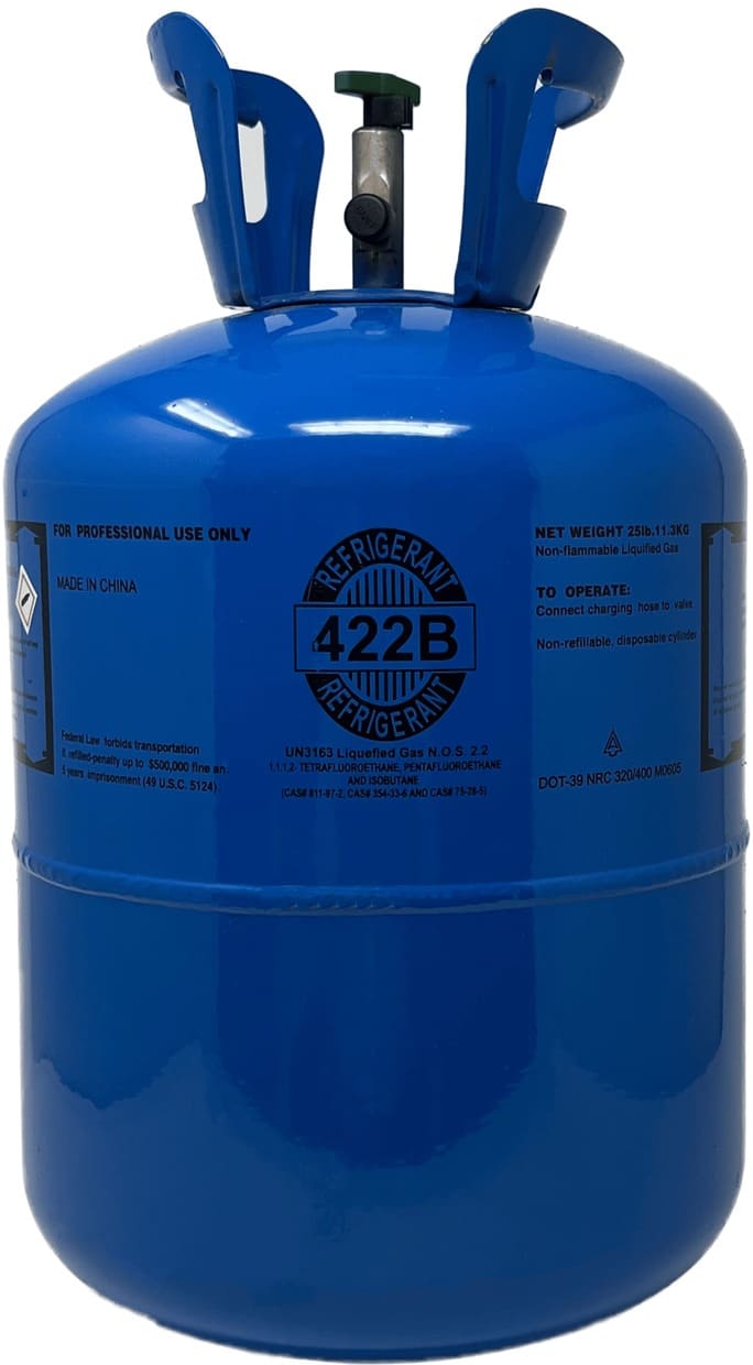 R-422B (Nu-22) Refrigerant 25 LB - Refrigerants Center, inc